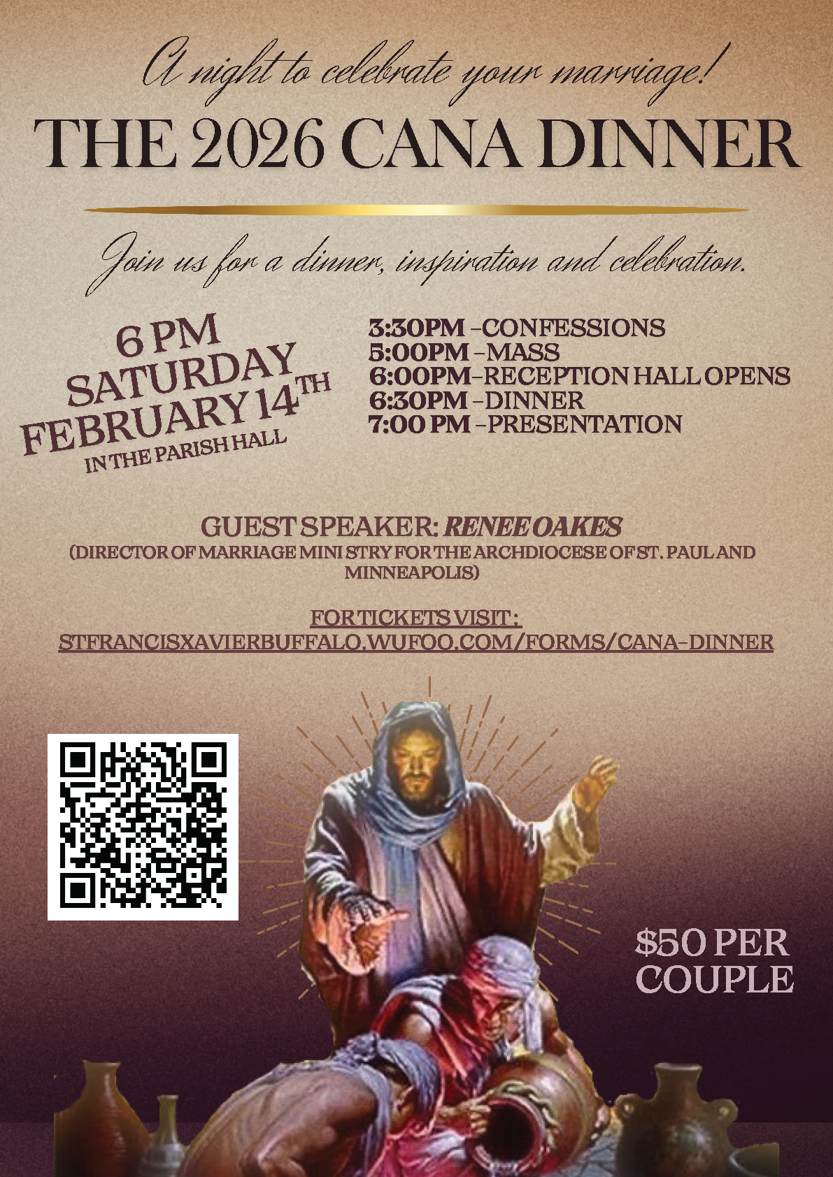 2026 Cana Dinner > Church of St. Francis Xavier